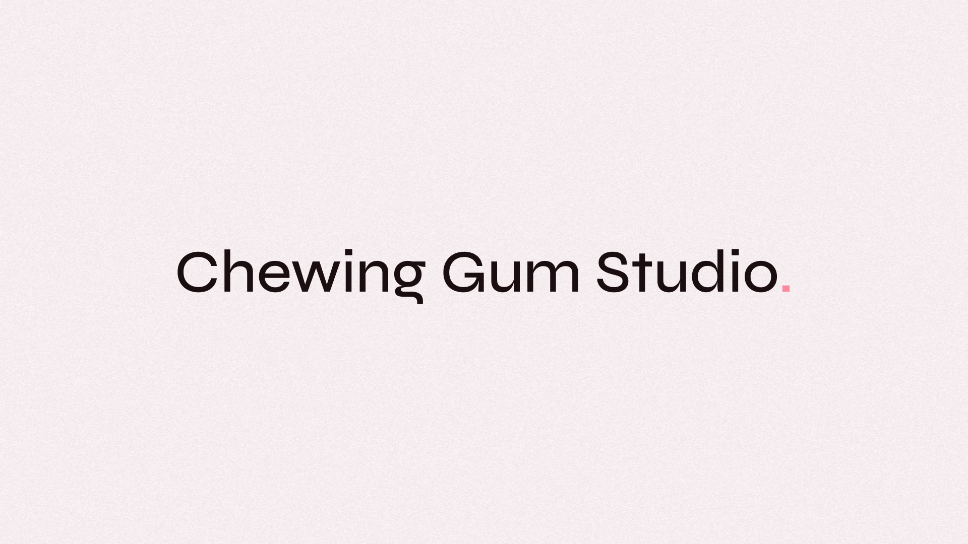 Chewing Gum Studio